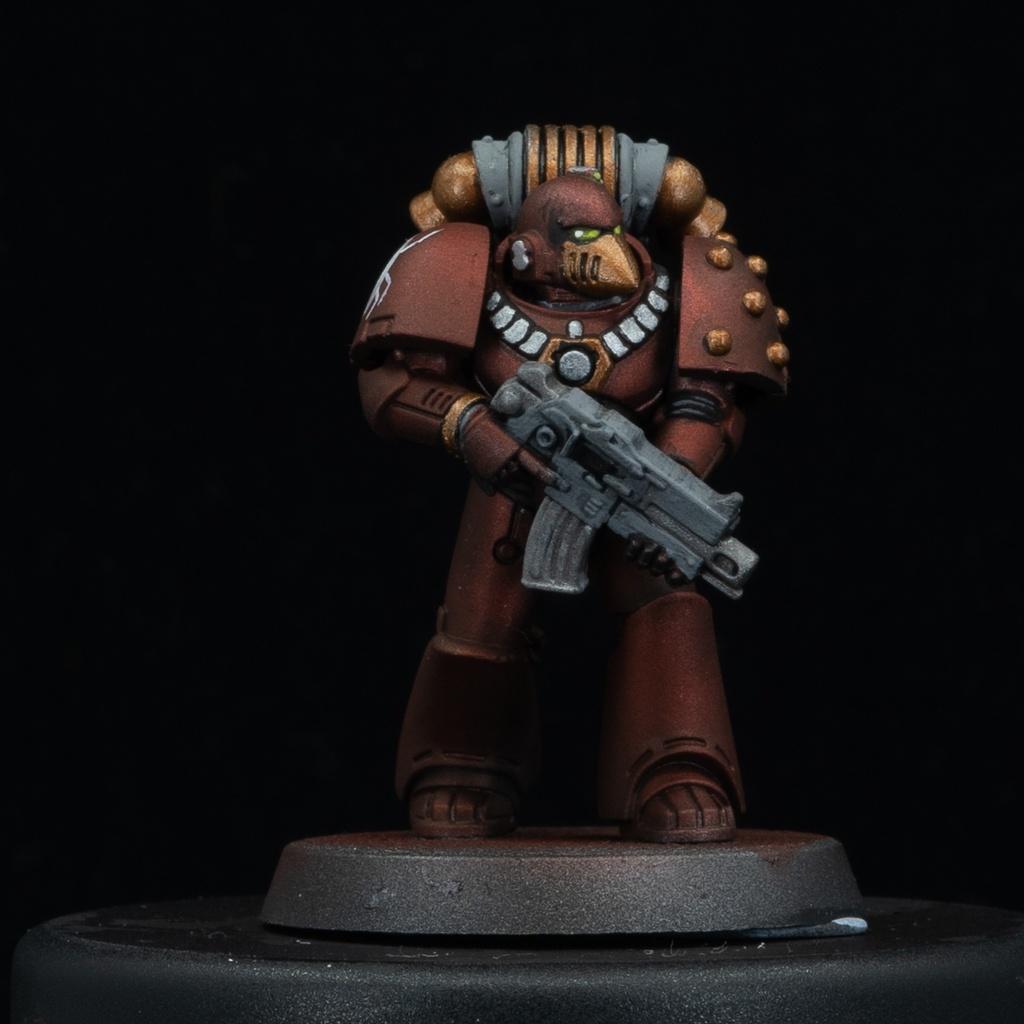 Tabletop Archive | Tutorial - Thousand Sons Space Marines MK6 armor