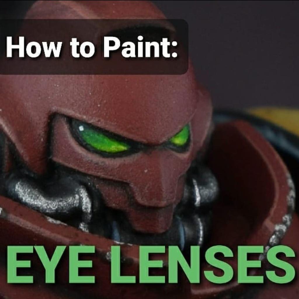 Tabletop Archive | Tutorial - Space Marine Green Lenses